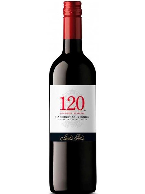 Cabernet Sauvignon 120 Santa Rita червоне сухе 13.5% 0.75л