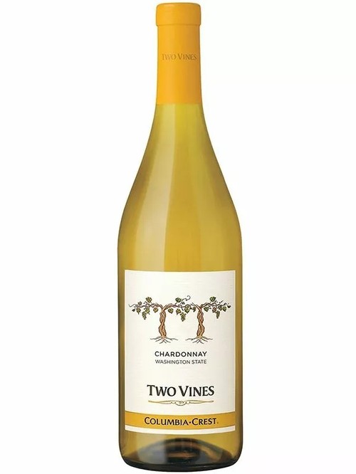 Chardonnay Two Vines купить белое сухое вино 0.75л | OKwine