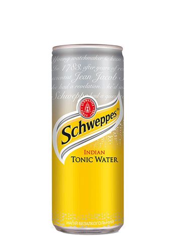 Schweppes Indian Tonic Water 0.25л купити тонік з доставкою | OKwine
