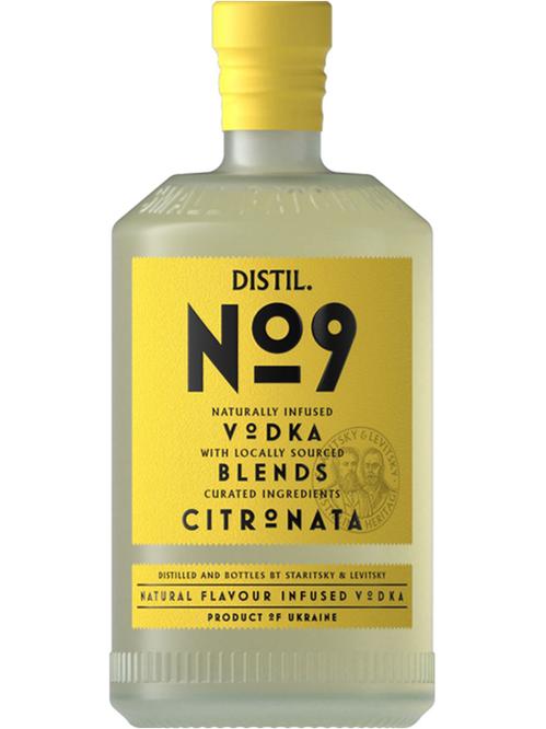Distil №9 Citronata 38% 0.7л купити цитрусову горілку | OKWINE