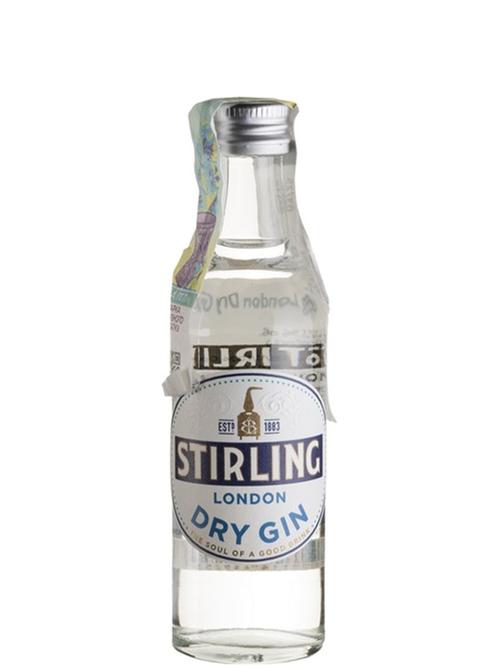 Stirling London Dry 37.5% 0.05л купити джин з доставкою | OKWINE